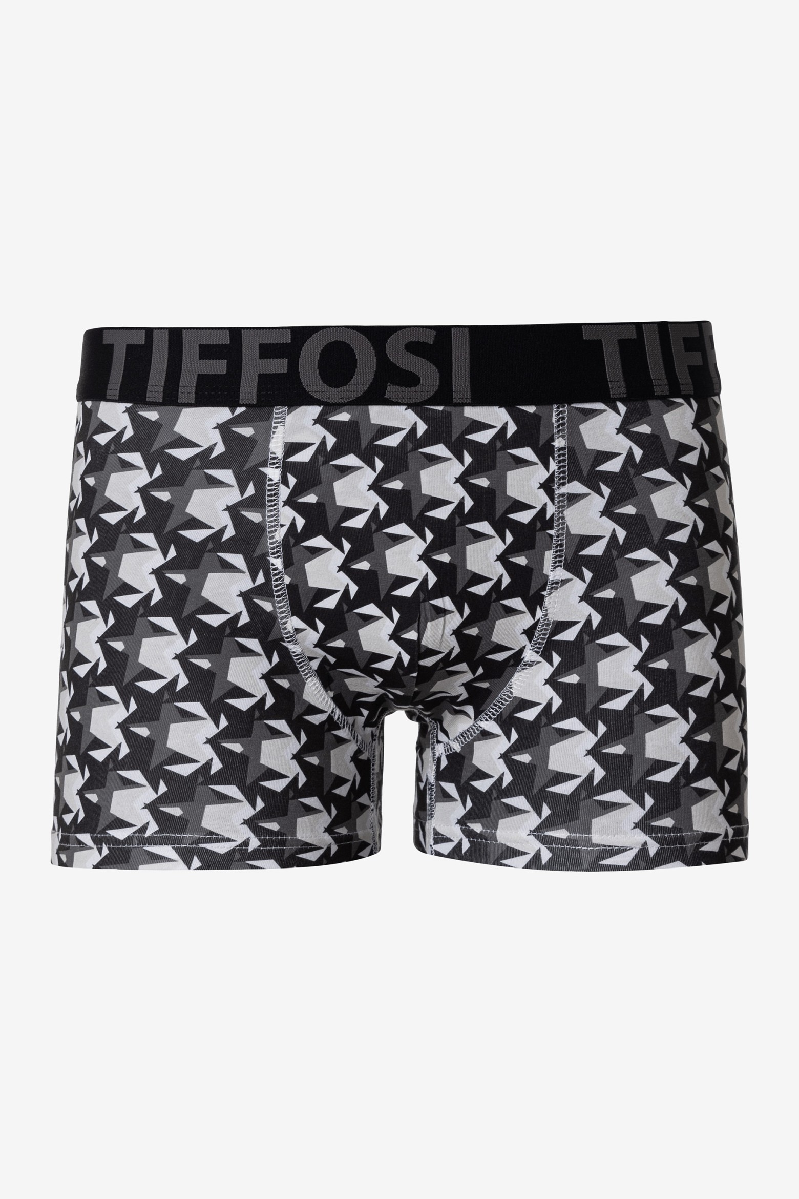 White Printed Boxer - 10048075_001 - Tiffosi
