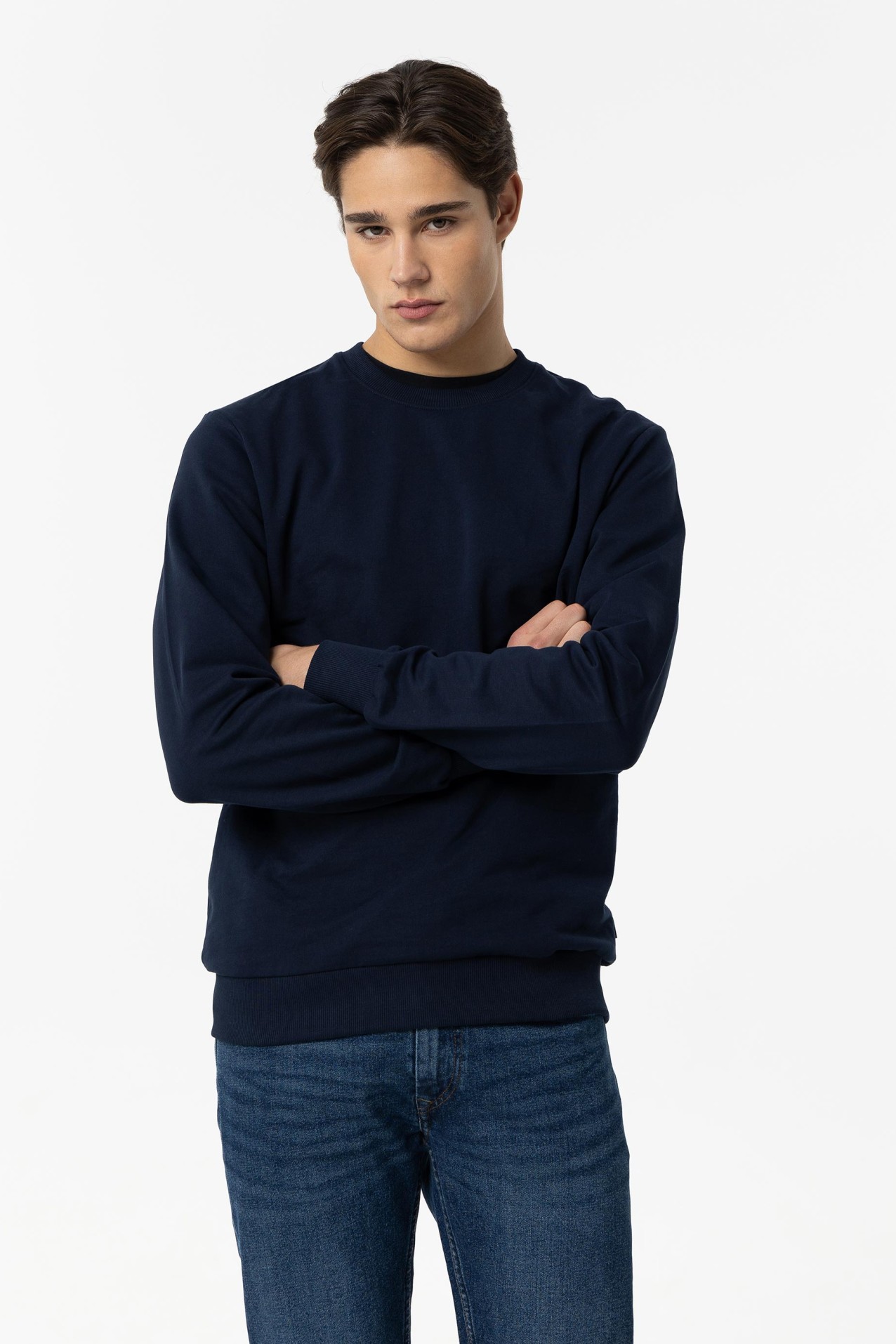 Sweatshirt Básica - 10053564_793 | Tiffosi