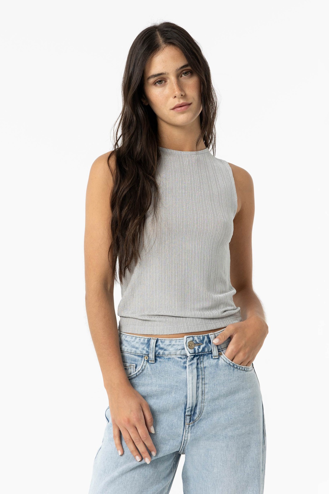 Textured Top - 10058381_055 | Tiffosi