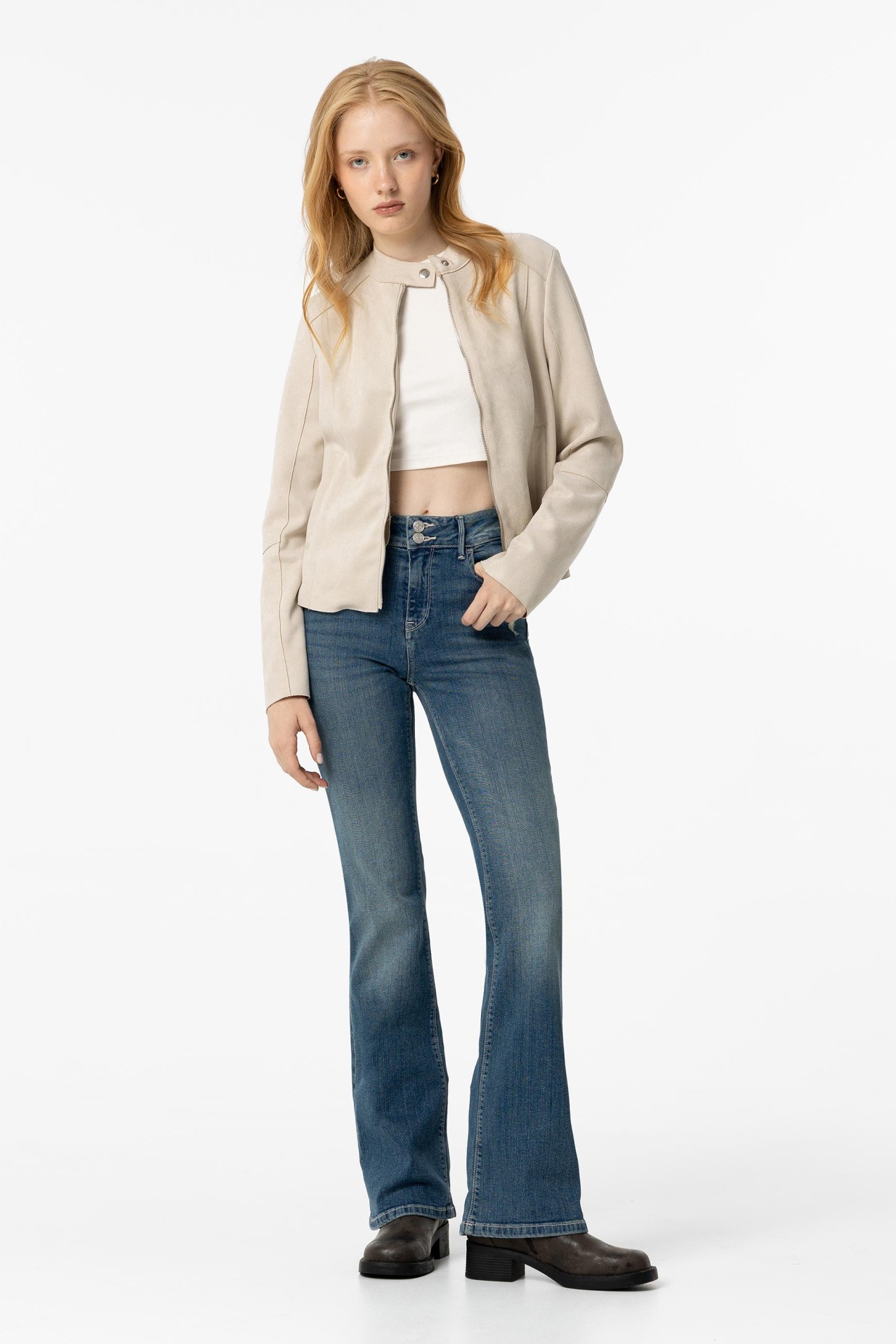 Jeans Light Push-up Bootcut - 10056519_M2032 - Tiffosi