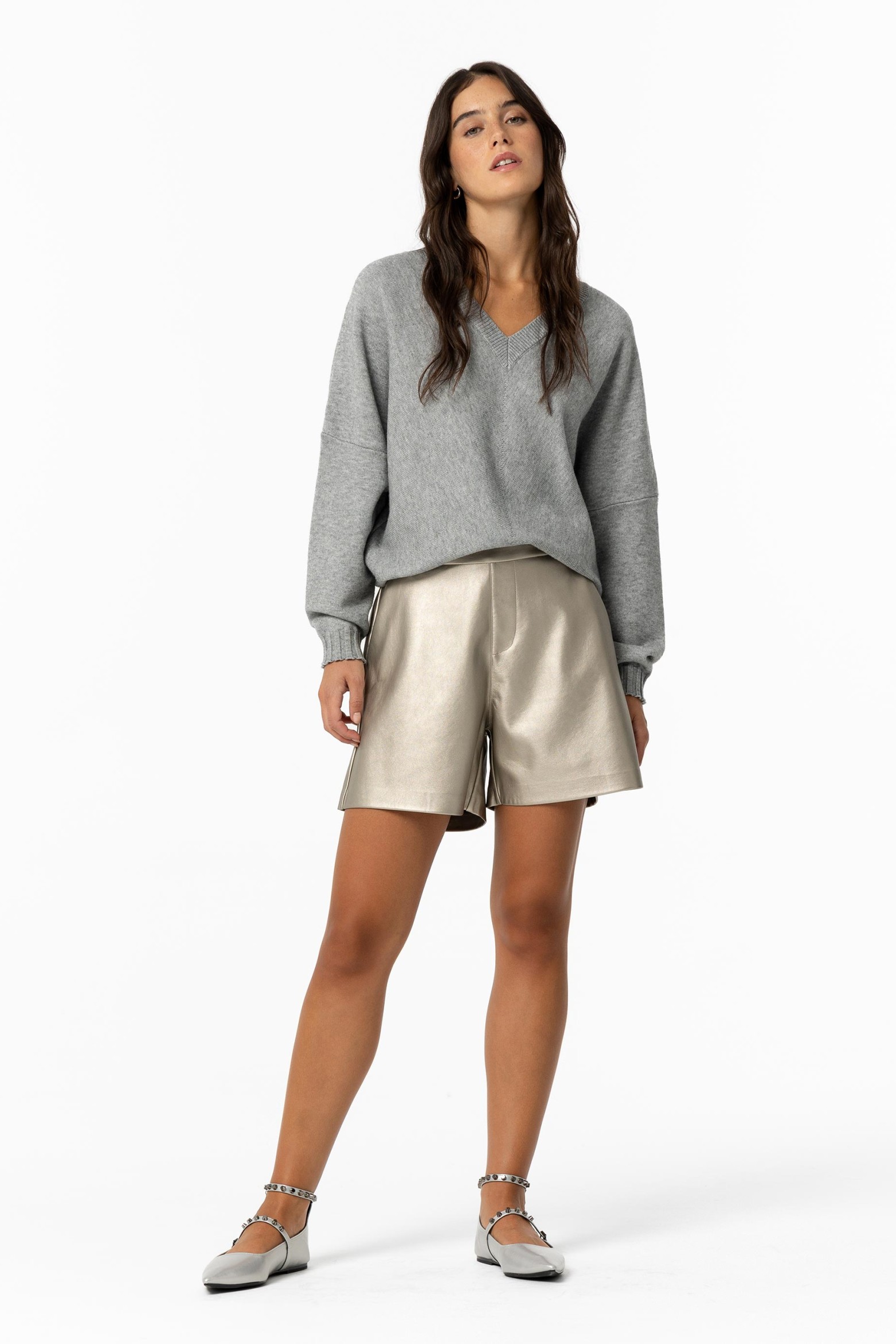 Metallic Shorts - 10058731_990 | Tiffosi