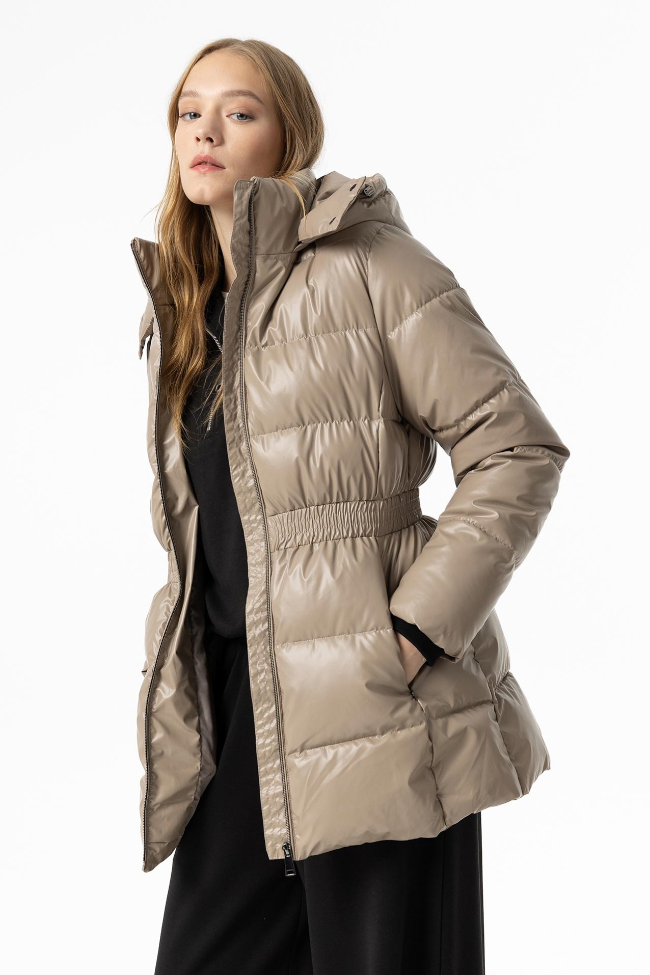 Beige Jacket - 10056278_153 | Tiffosi