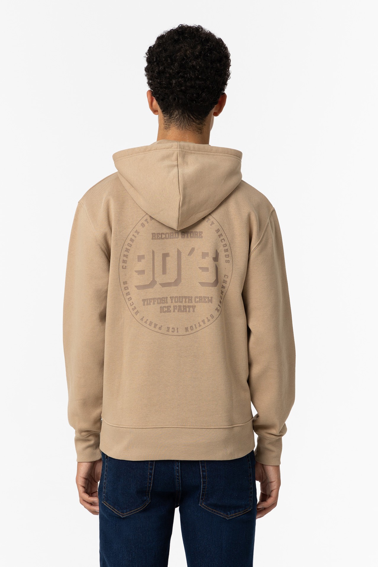 Back Print Hoodie - 10057041_145 | Tiffosi