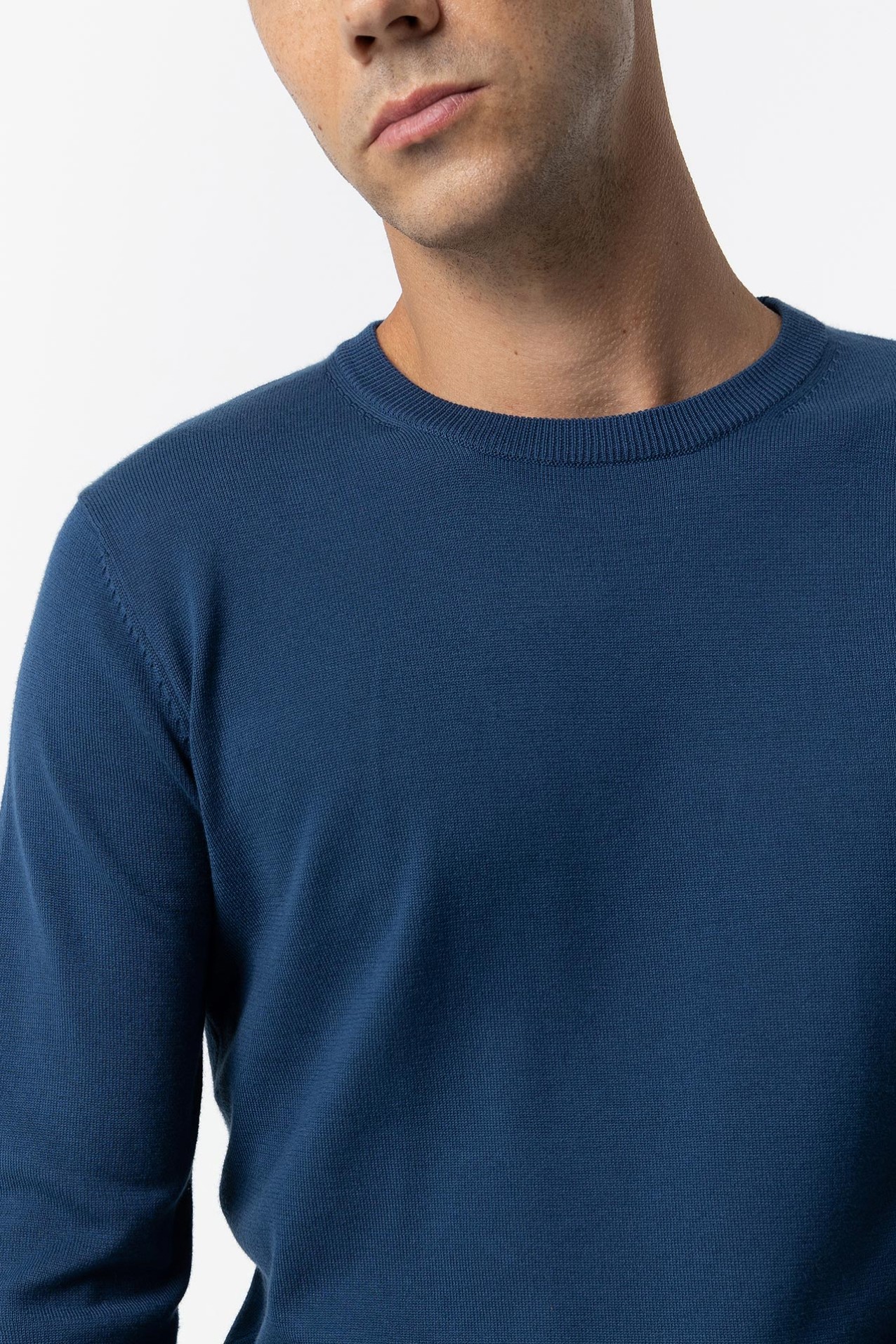 Blue Sweater - 10041585_734 | Tiffosi