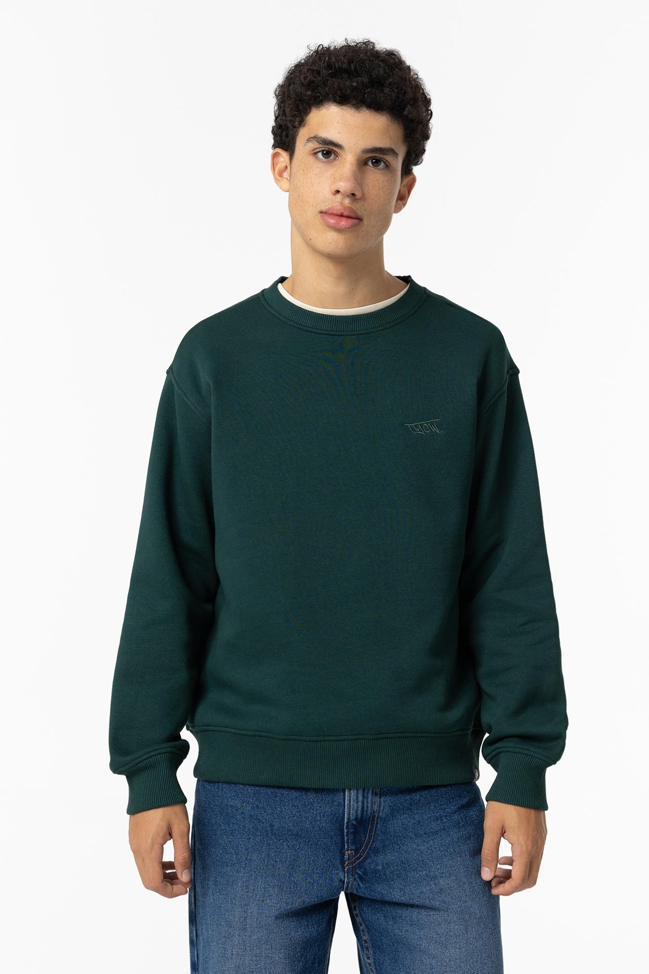 Sweatshirt com Logo em Alto Relevo - 10058973_873 - Tiffosi