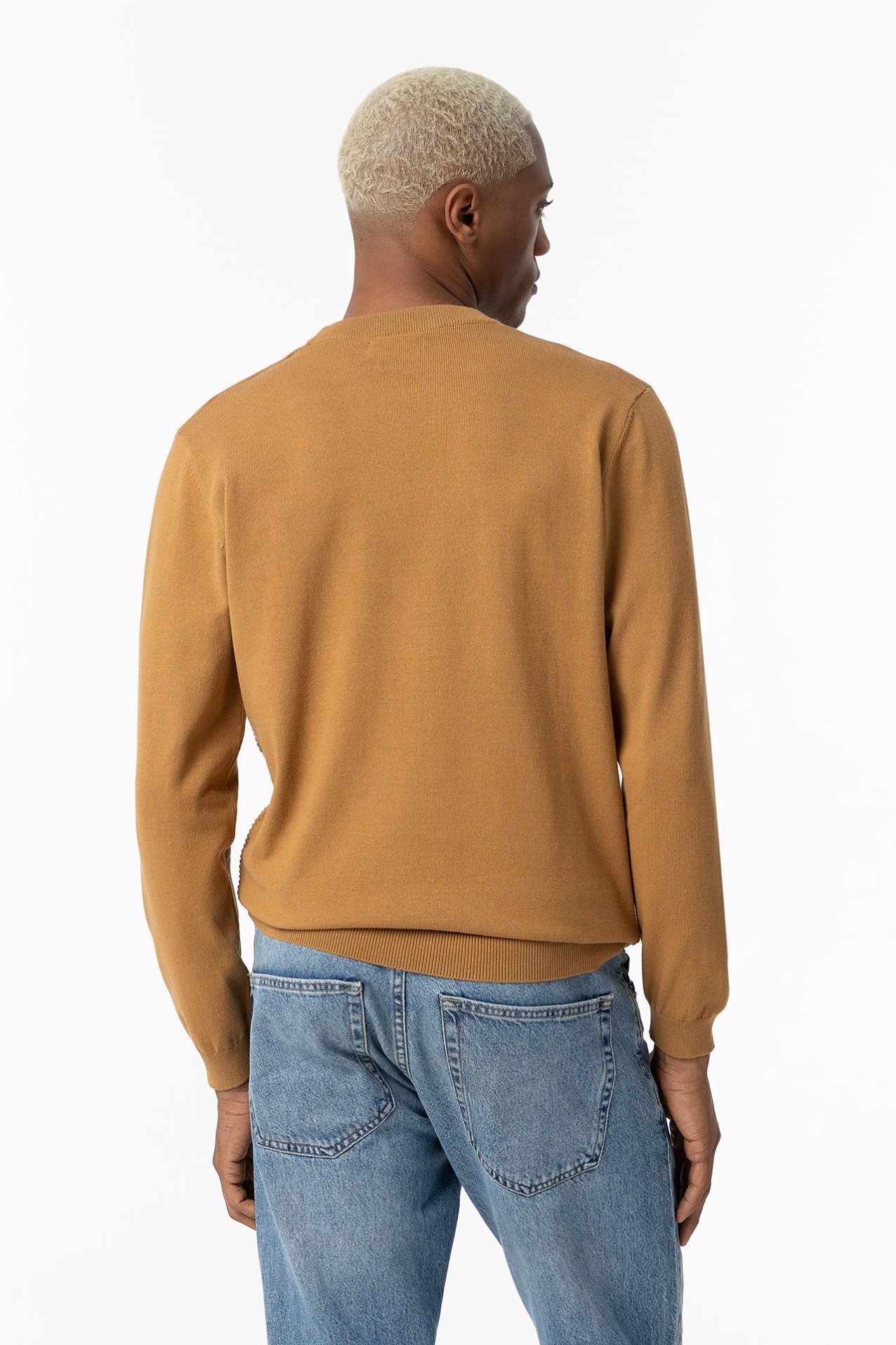 Ribbed Knit Sweater - 10061370_209 | Tiffosi