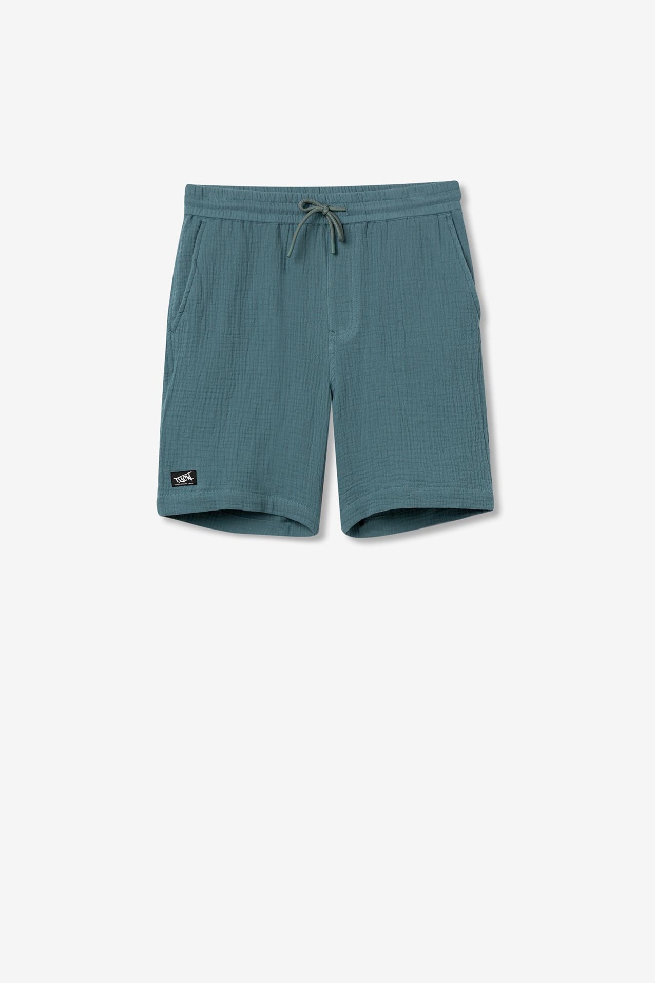 Shorts with Texture and Drawstring - 10060856_882 | Tiffosi