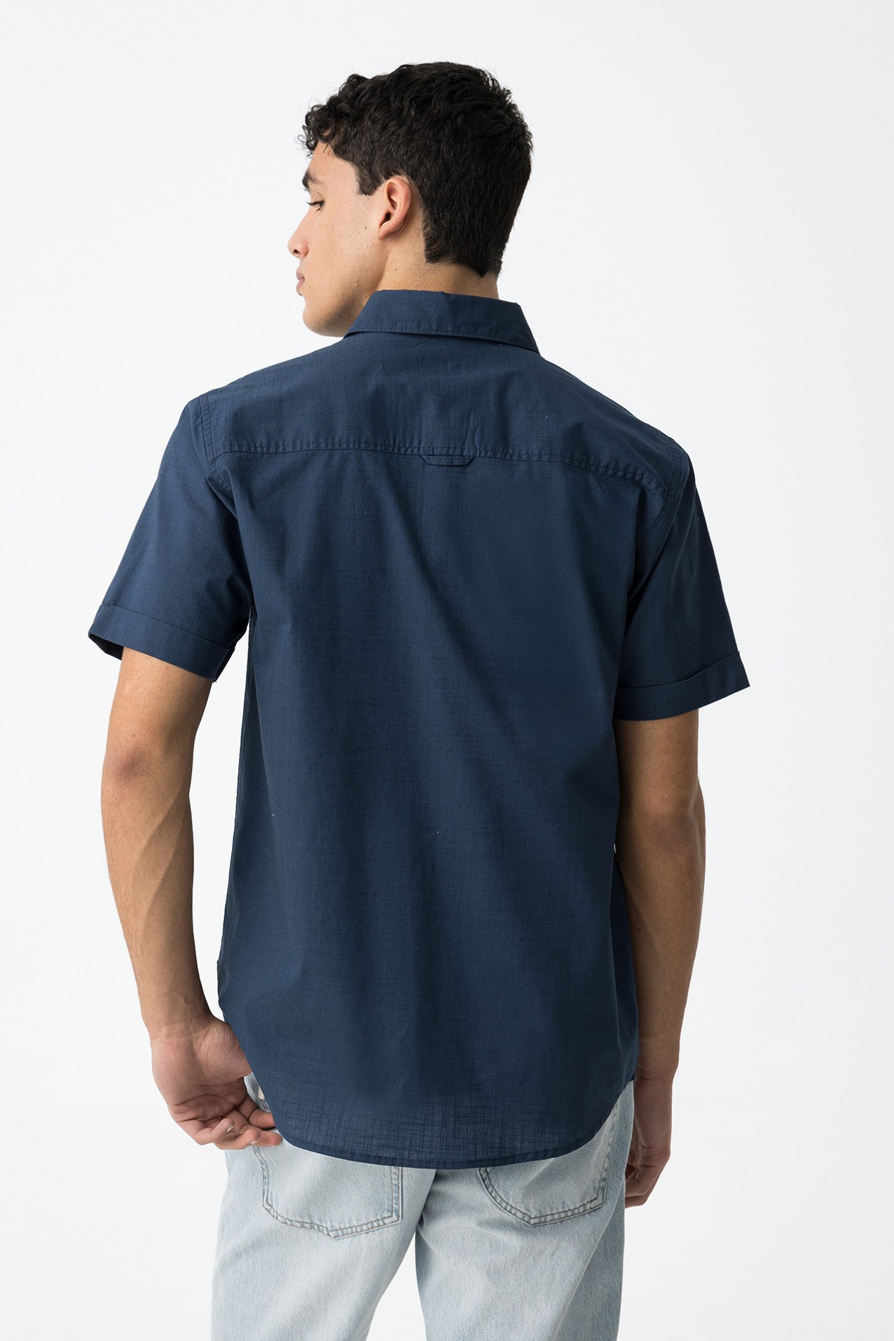 Textured Shirt - 10060179_793 - Tiffosi