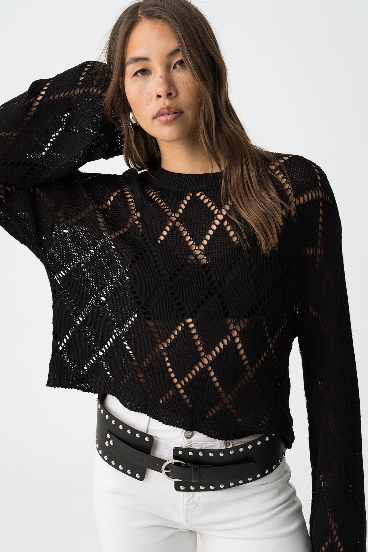 Black Sweater - 10061045_000 | Tiffosi