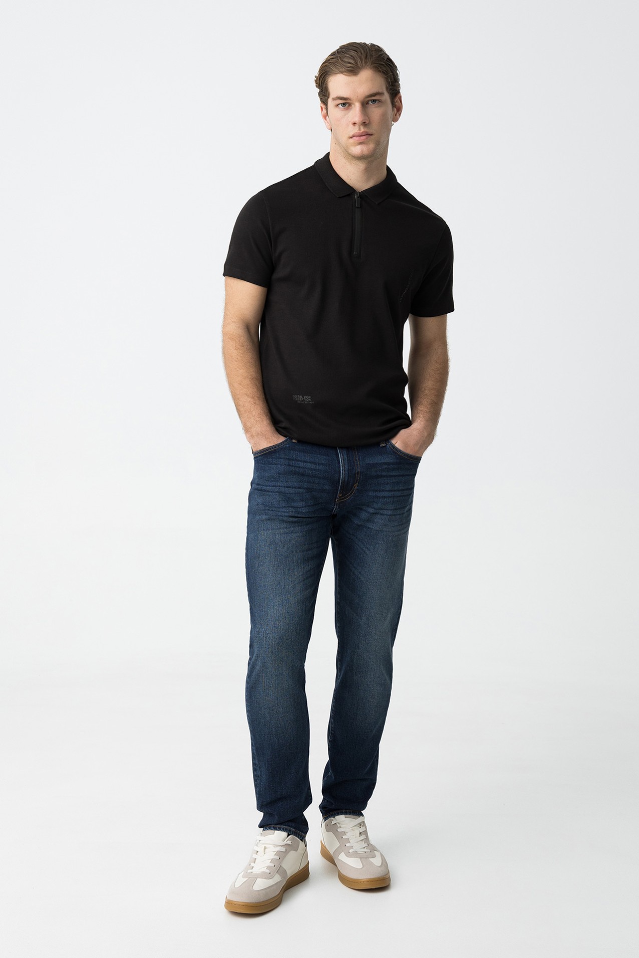 Dylan Tapered Slim Fit Jeans - 10059791_E1030 - Tiffosi