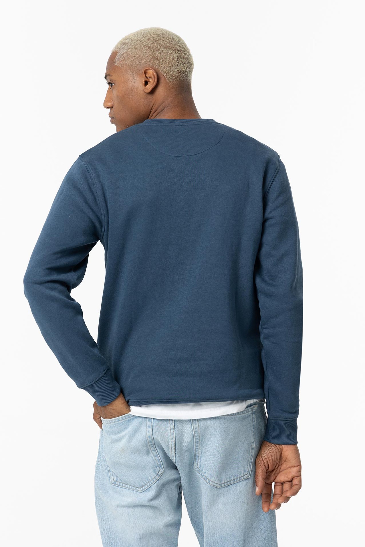 Blue Sweatshirt - 10060270_771 | Tiffosi
