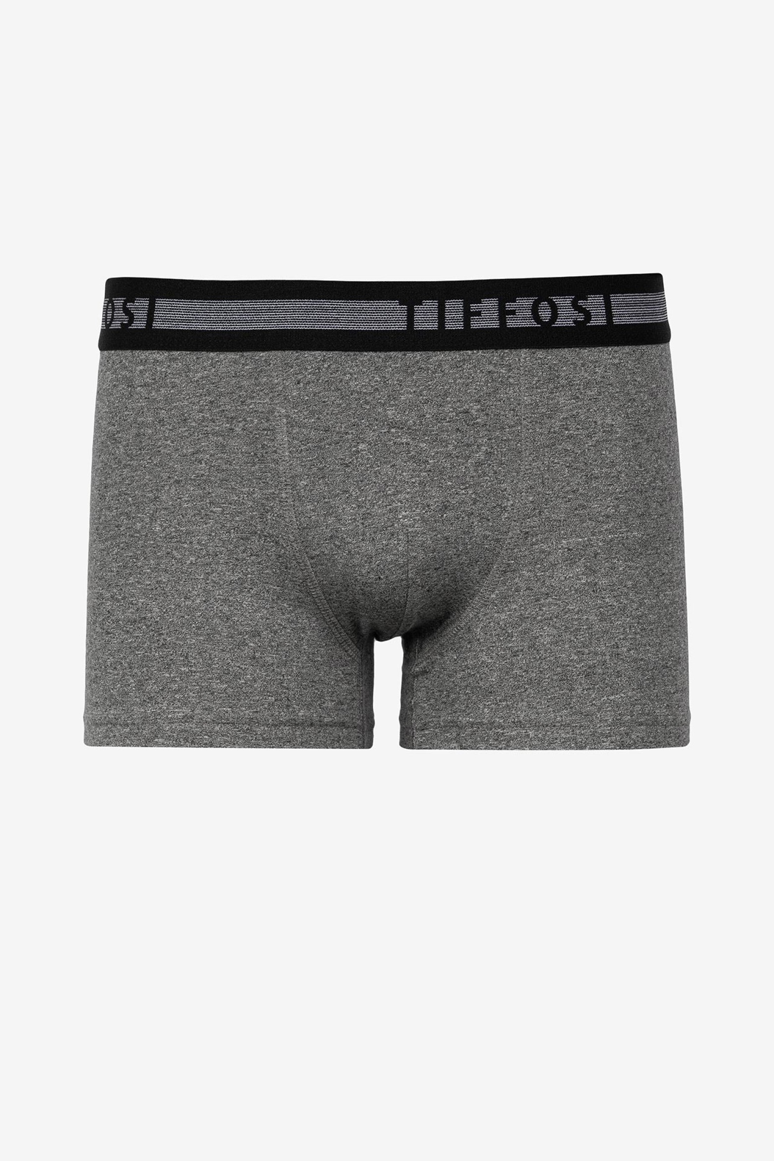 Grey Melange Basic Boxer - 10052789_060 | Tiffosi