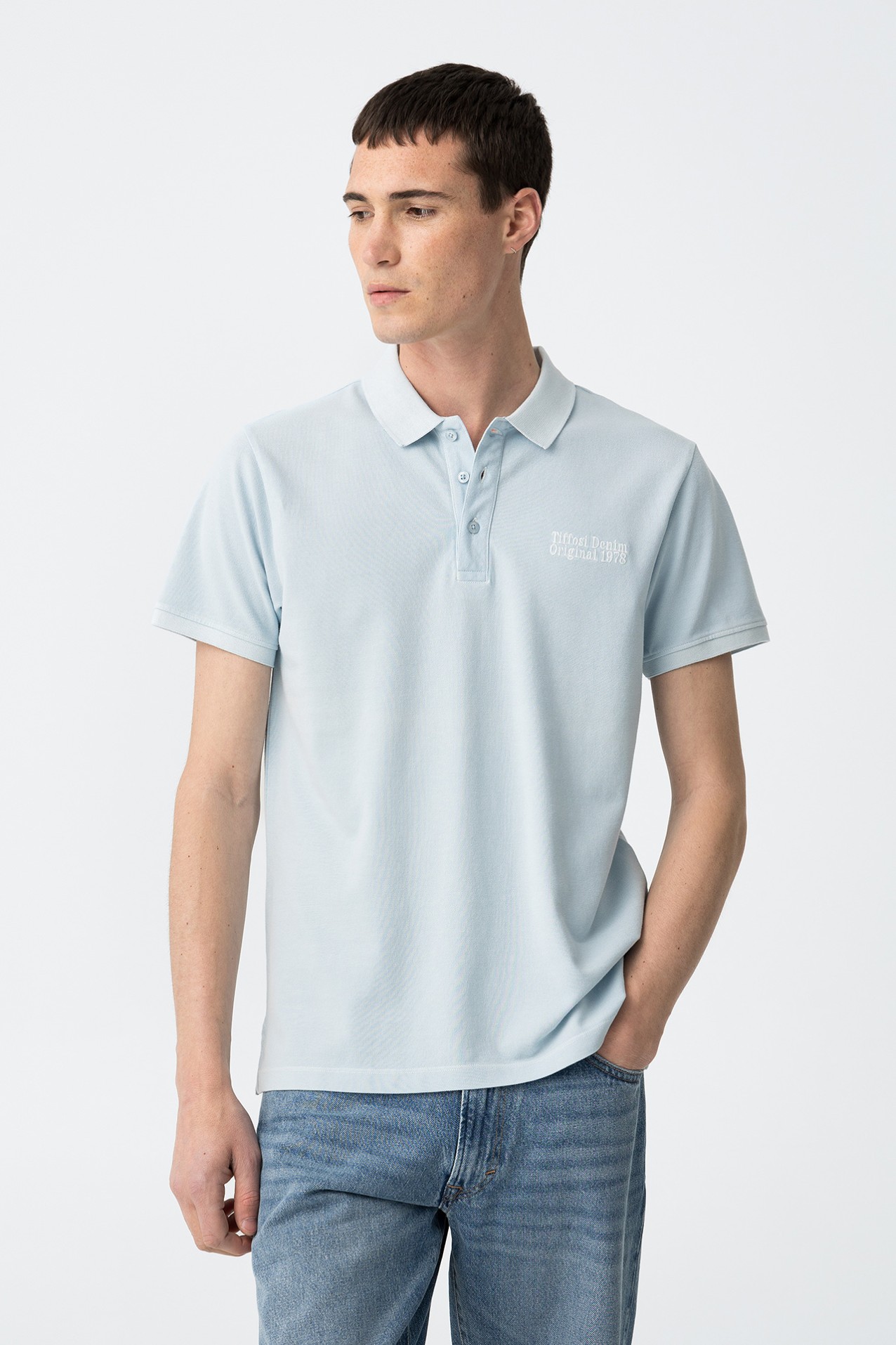 Basic Polo Shirt - 10060066_759 | Tiffosi