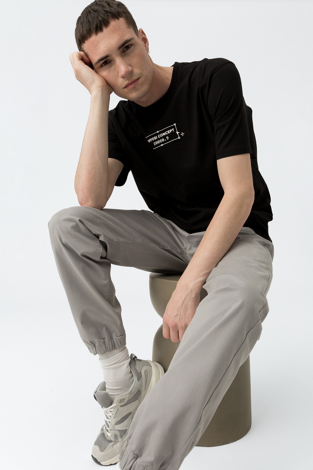 Drawstring Jogger Pants - 10059911_00432 - Tiffosi