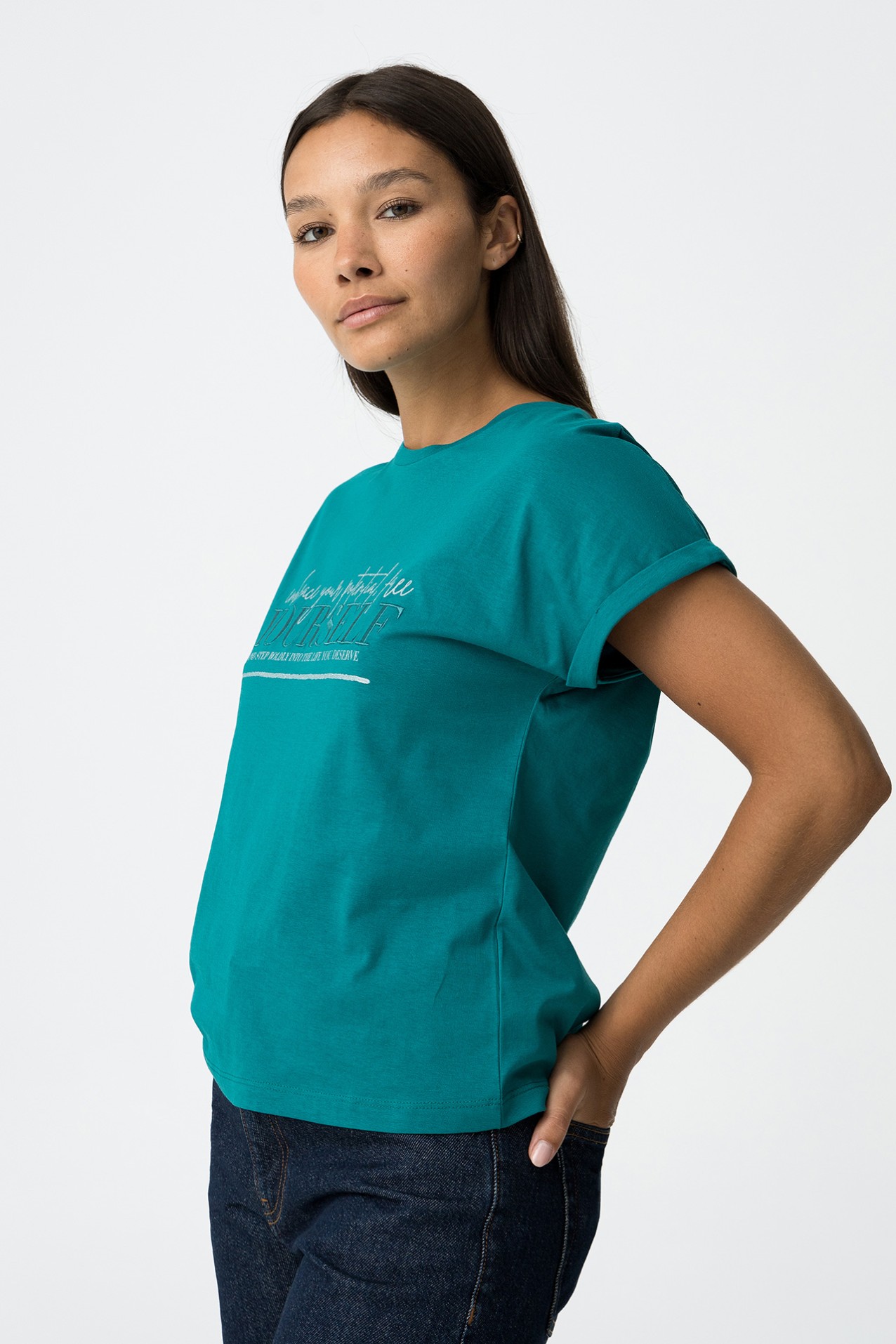 Graphic Front T-shirt - 10063680_835 - Tiffosi