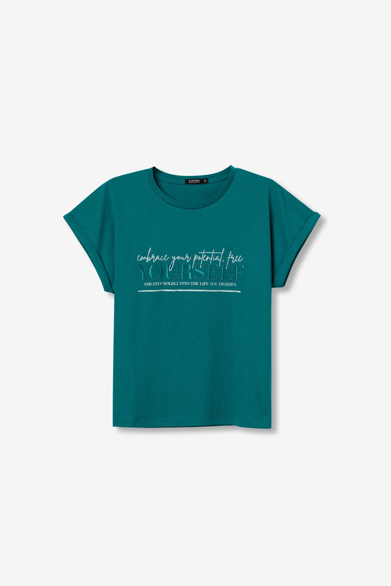 Graphic Front T-shirt - 10063680_835 - Tiffosi
