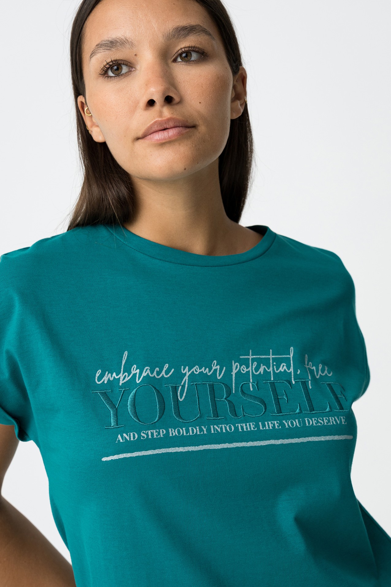 Graphic Front T-shirt - 10063680_835 - Tiffosi