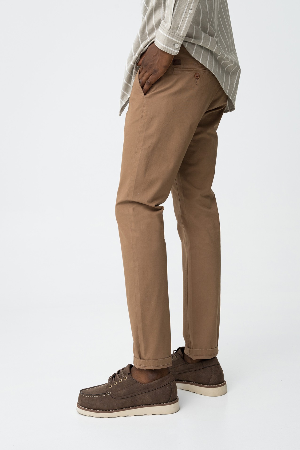 Beige Trousers - 10036813_19732 - Tiffosi