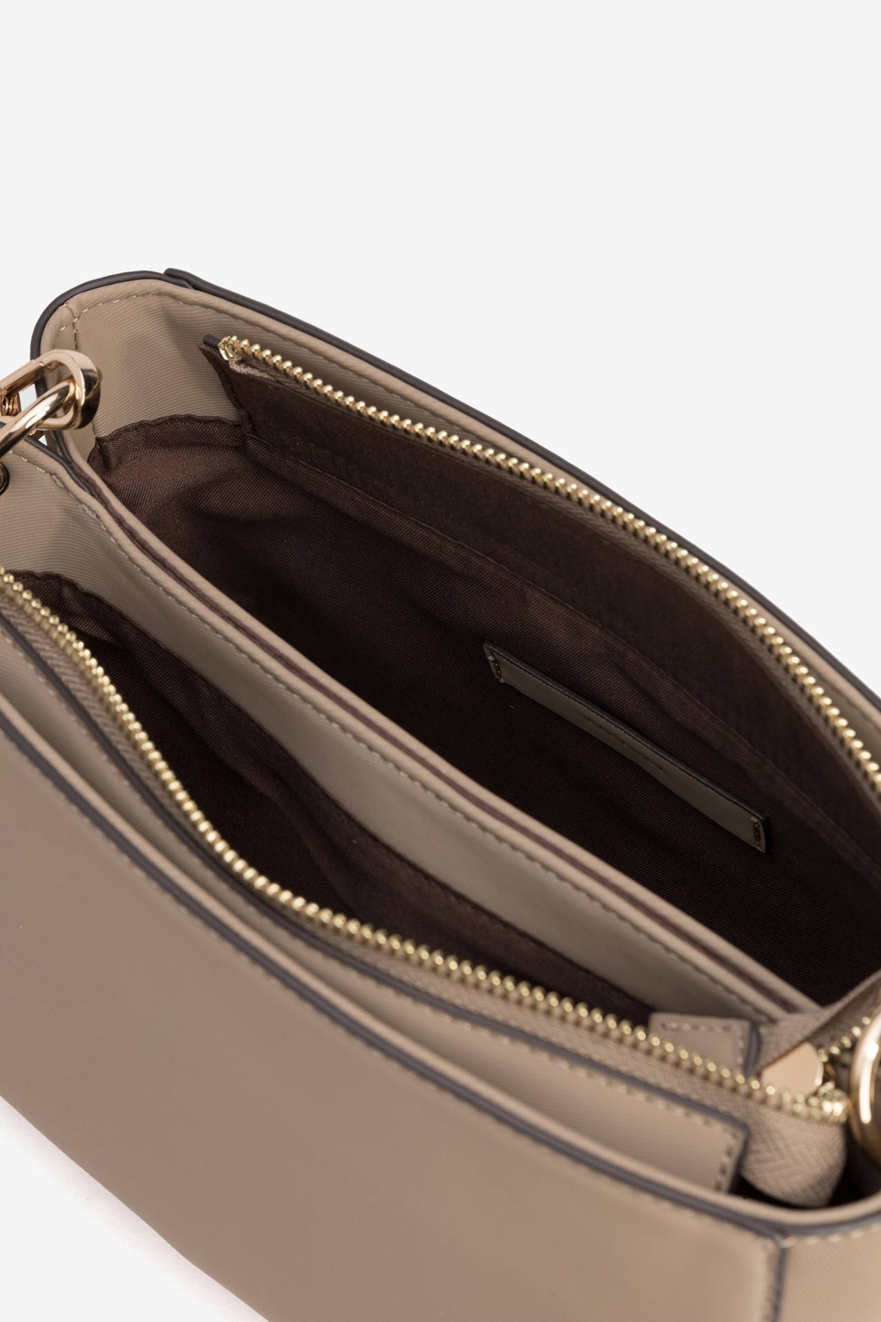 Beige Crossbody Bag - 10066692_110 - Tiffosi