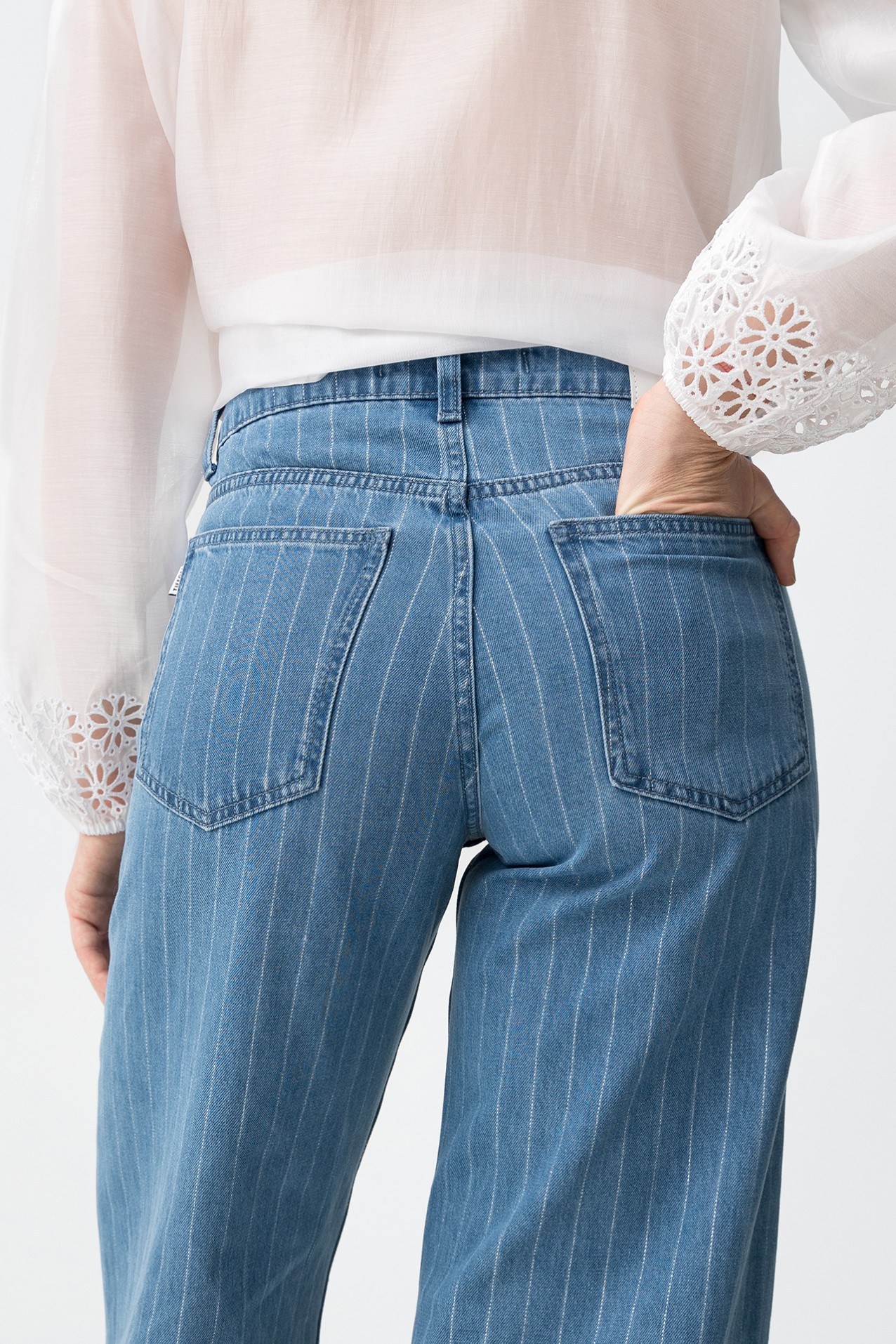 Jeans Celine Wide Leg - 10065038_M1032 - Tiffosi