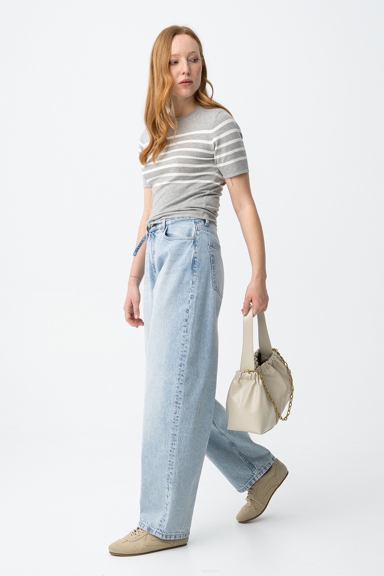 Ava Super Baggy Jeans - 10065076_C1032 - Tiffosi