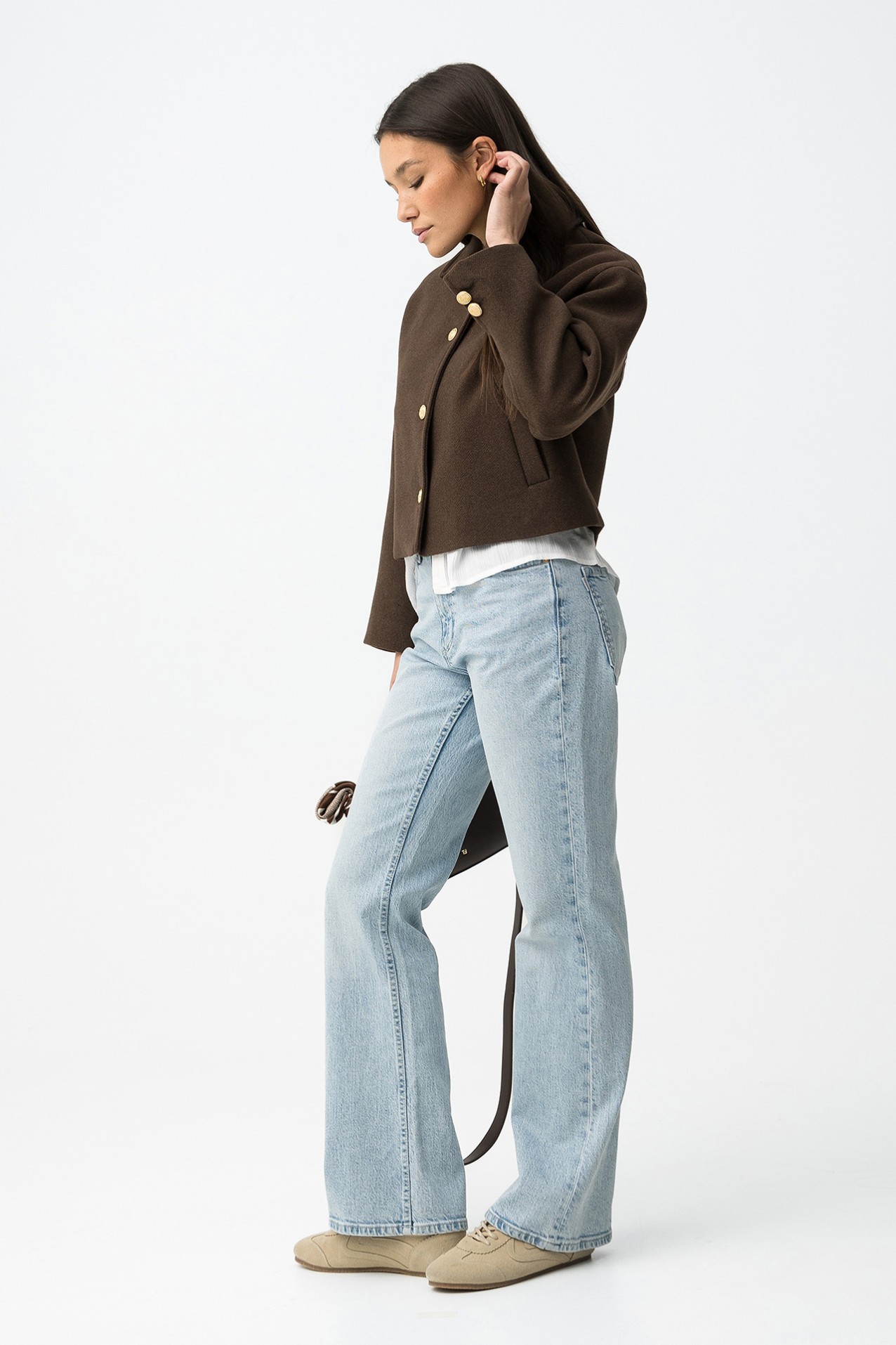 Iris Flare Jeans - 10065075_C1032 - Tiffosi