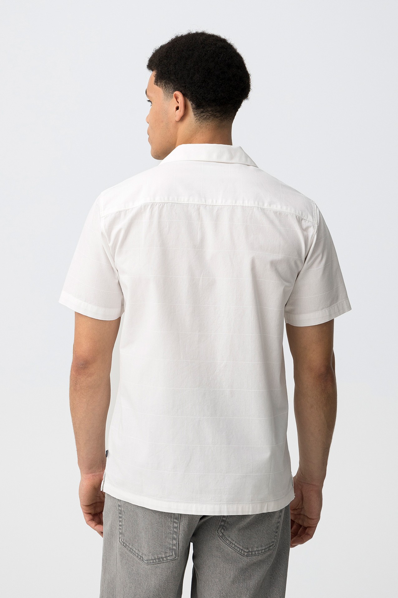 White Short Sleeve Shirt - 10065625_001 - Tiffosi
