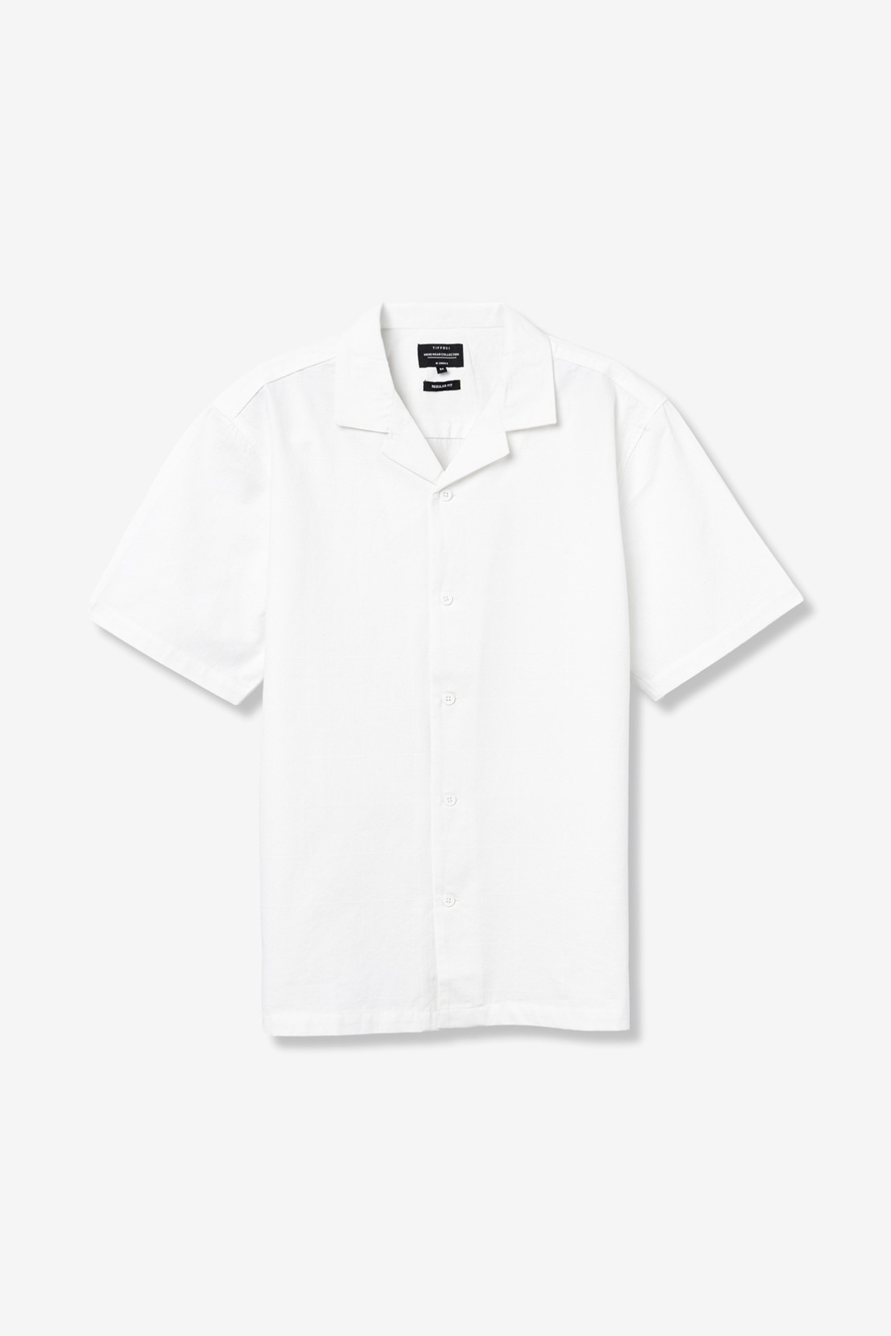 White Short Sleeve Shirt - 10065625_001 - Tiffosi