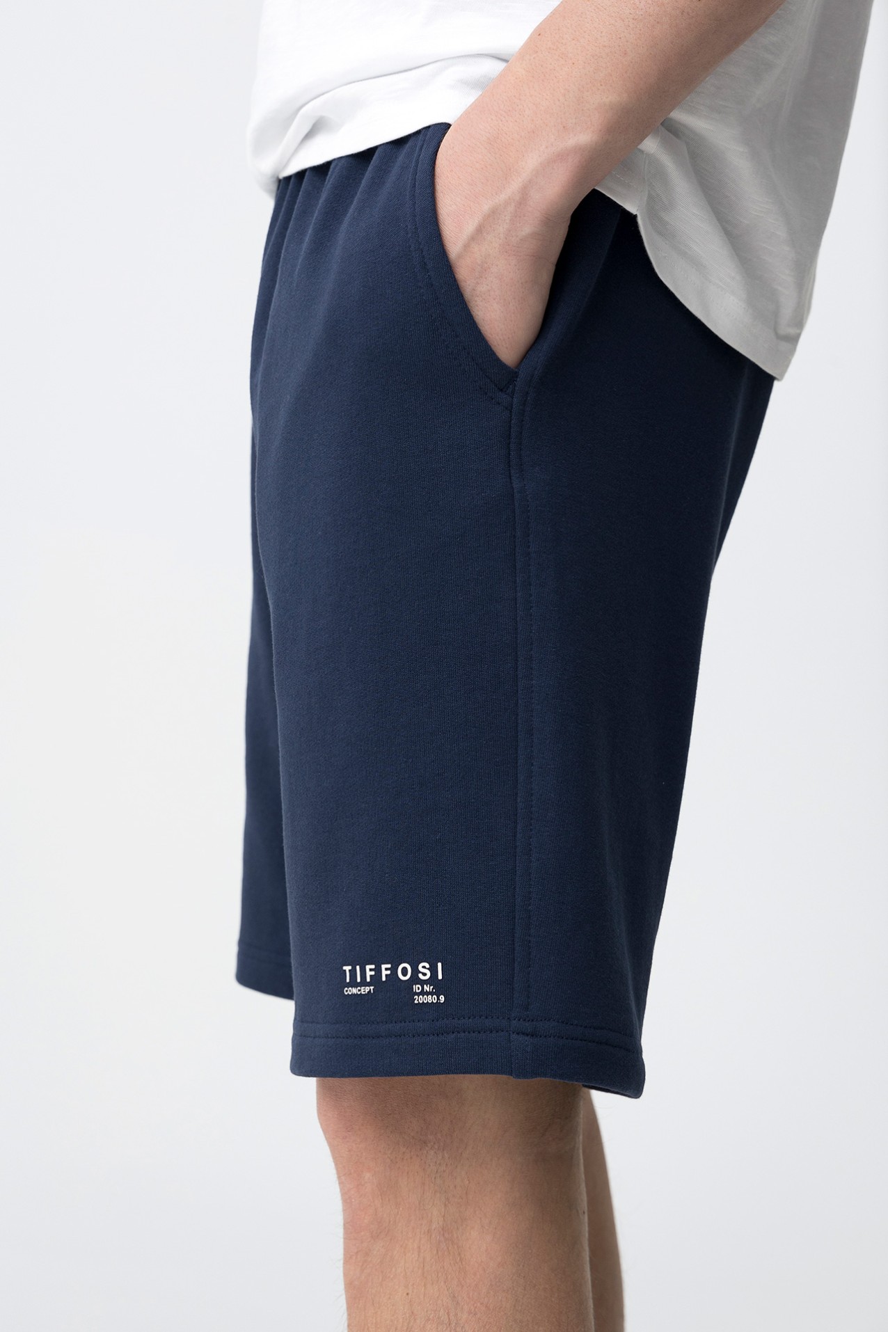 Calções azul regular fit - 10064486_763 - Tiffosi